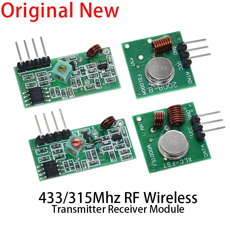 Smart-Elektronica-433Mhz-RF-zender-en-ontvanger-Module-link-kit-Voor ...
