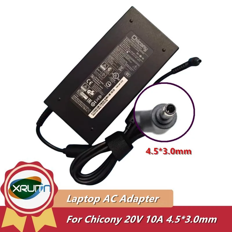 For-Chicony-20V-10A-200W-A15-200P1A-A21-200P2B-A200A022P-Laptop-AC ...