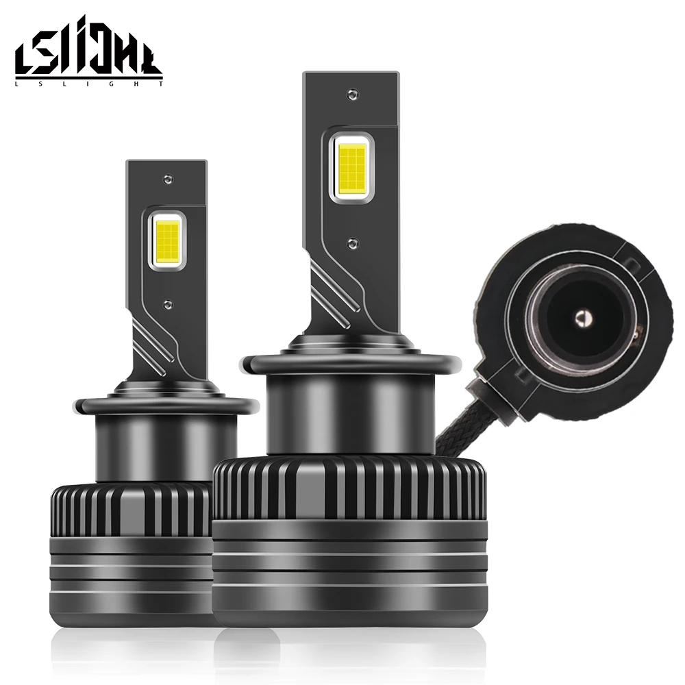 Bombillas-de-faro-LED-para-coche-luces-de-Xen-n-HID-a-Turbo-30000LM-haz ...