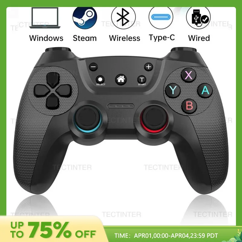 TECTINTER-Support-Bluetooth-Wireless-Controller-Compatible-Nintendo-Switch-Switch-Oled-Android ...