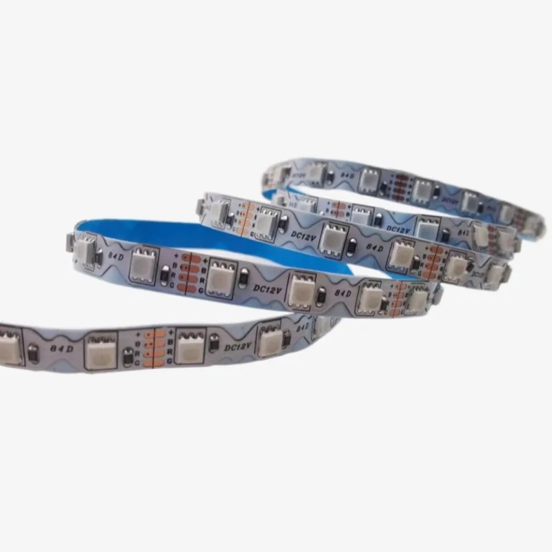 S Shape RGB Flex LED Strip Lighting 6MM PCB 12V 900LEDS PER Meter IP20 ...