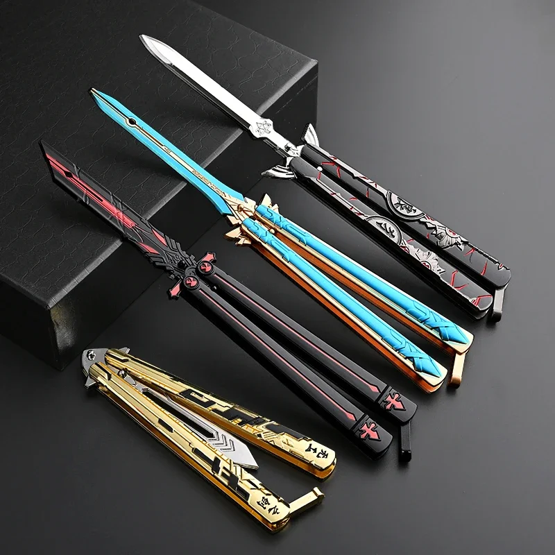 Novo-21-estilos-de-faca-borboleta-de-anima-o-dobrado-e-sem-cortes-e-os ...
