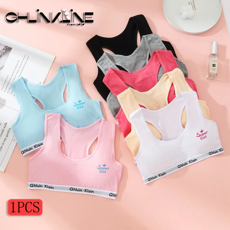 Sportswear For Children Super Girls Design Training Bra Convenient ...