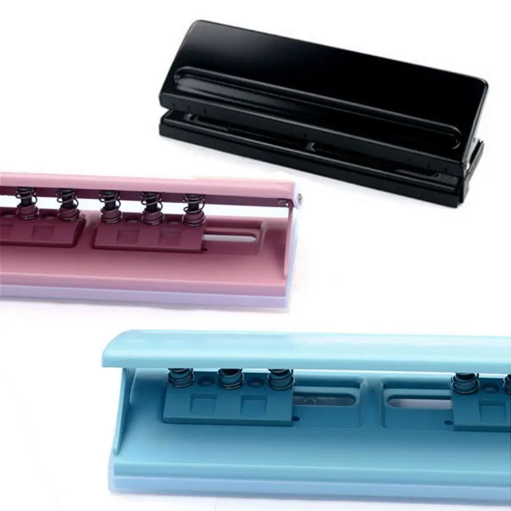 Office-School-Scrapbook-Metal-Notebook-6-Hole-Punch-Paper-DIY-A3-A4-A5 ...