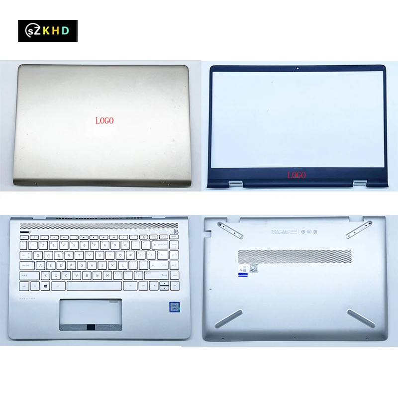 Accesorios para ordenador portátil HP TPN C131 14 BF, cubierta trasera ...