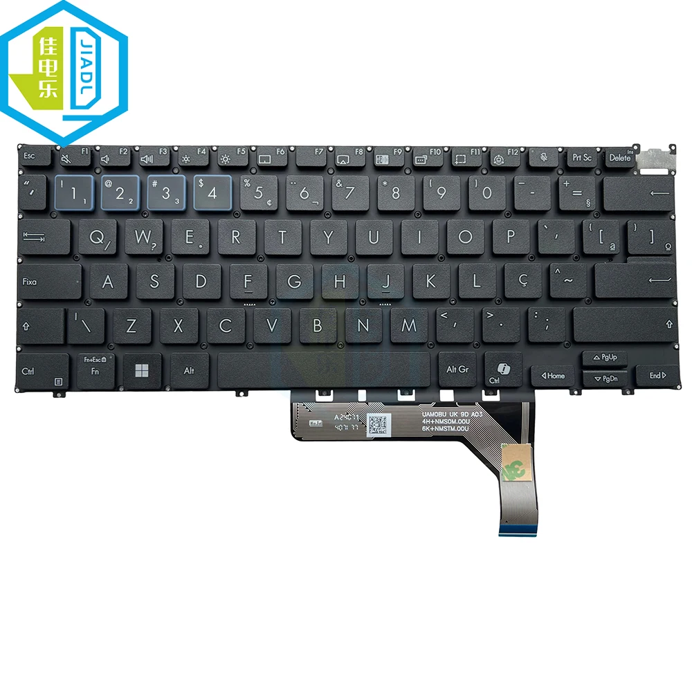 BR LA SP Keyboard Backlight For ASUS ExpertBook B5 B5404 B5404CMA ...