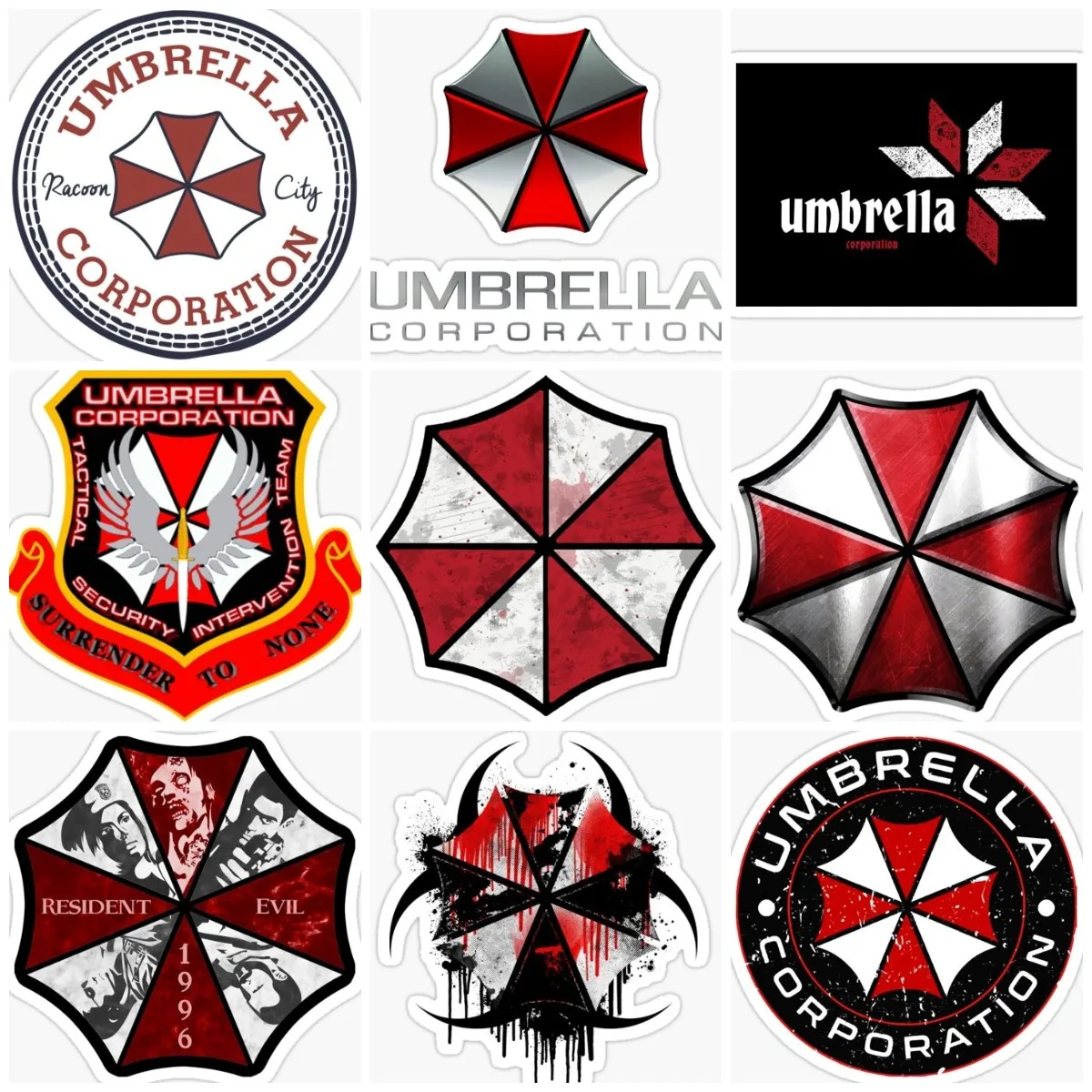 Umbrella-Corporation-Sign-Radiation-Biochemical-Crisis-Sticker-Camper ...