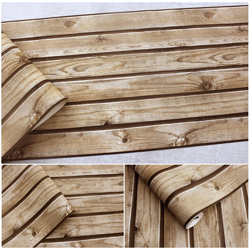 Papel-tapiz-de-grano-de-madera-de-imitaci-n-China-3D-Color-de-madera ...