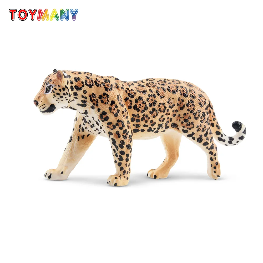 Toymany Simulation Jaguar Wildlife Animal Model Toy Mini Figures Dolls ...