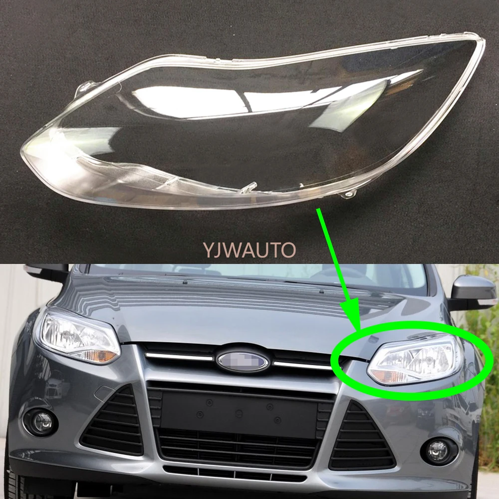 Headlamp-Cover-For-Ford-Focus-2012-2013-Headlight-Lens-Car-Glass-Head ...