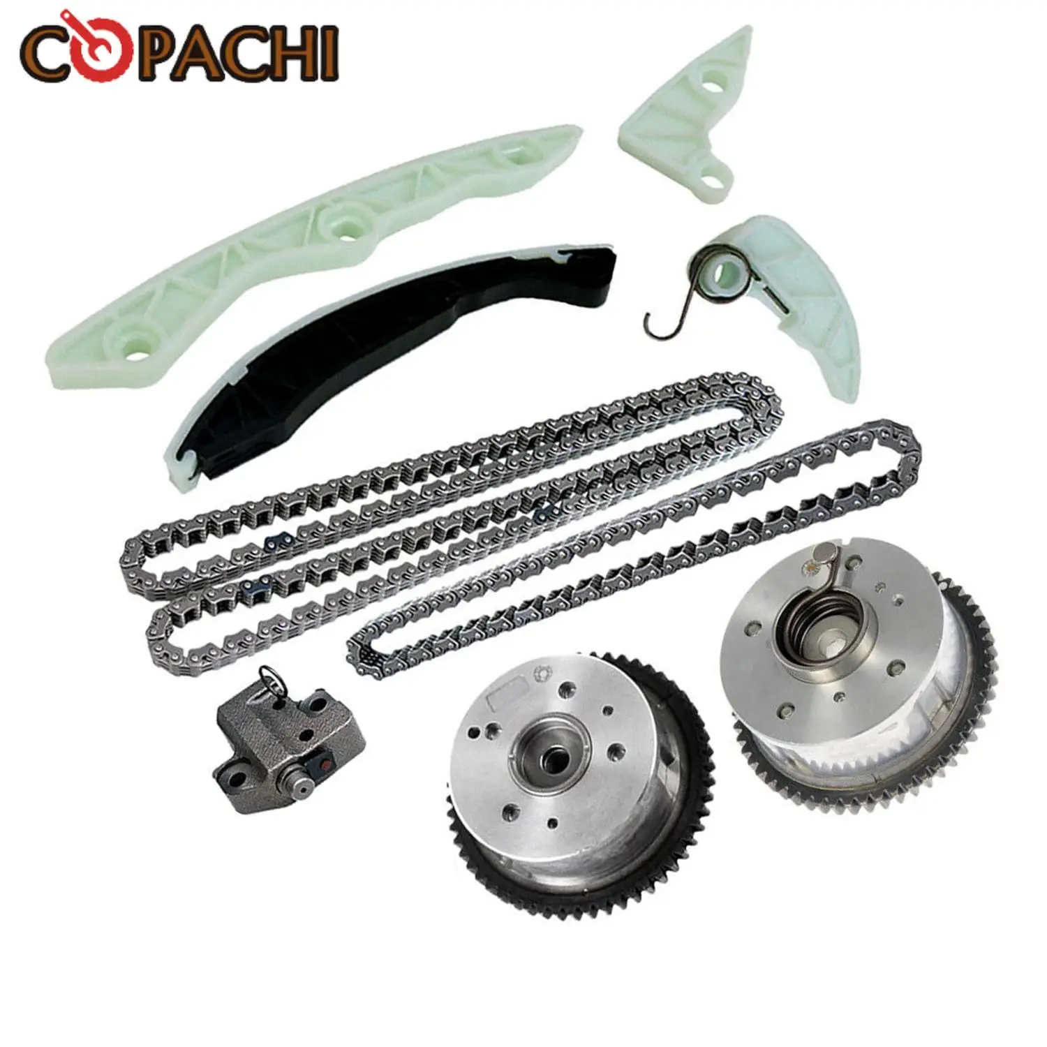 Timing Chain Kit Camshaft Phaser for Mitsubishi Lancer Outlander Sport ...