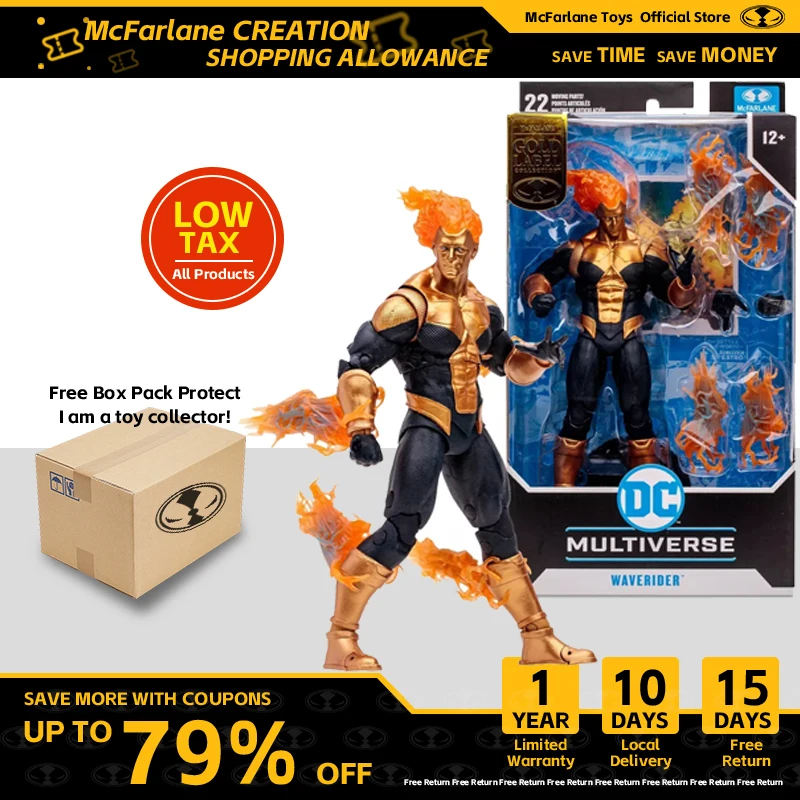 McFarlane-oyuncaklar-DC-izgi-roman-Waverider-18cm-Action-Figure-oyuncak ...