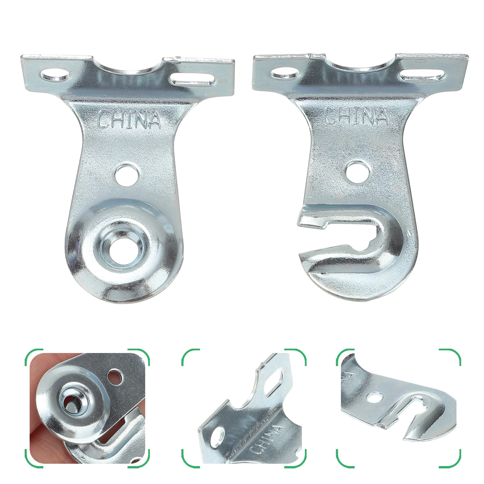 2-Sets-Roll-Blinds-For-Windowss-Roller-Shutter-Exterior-Hanger-Curtain ...