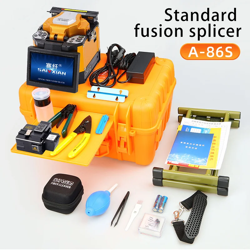 A-86S-Automatic-Fiber-Optic-Fusion-Splicer-Fiber-Optic-Hot-Melt-Machine ...