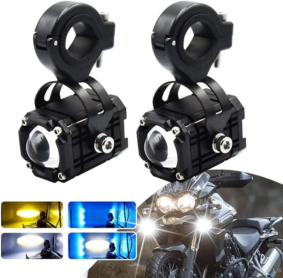 ANMINGPU-LED-Motorcycle-Fog-Lights-Headlight-Auxiliary-9V-36V ...
