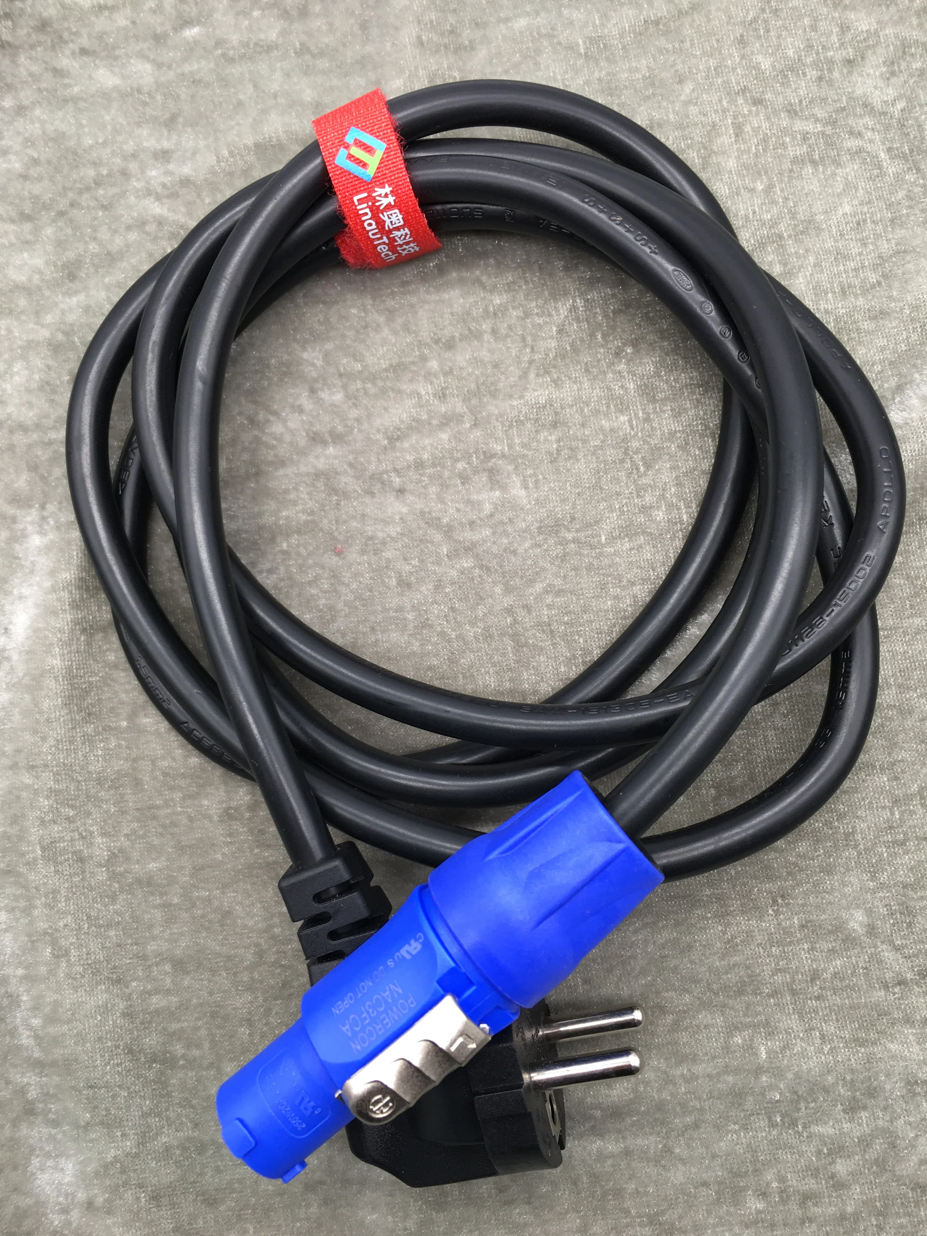 Lighting-product-power-cable-with-SWISS-MADE-neutrik-power-plug-NAC3FCA ...