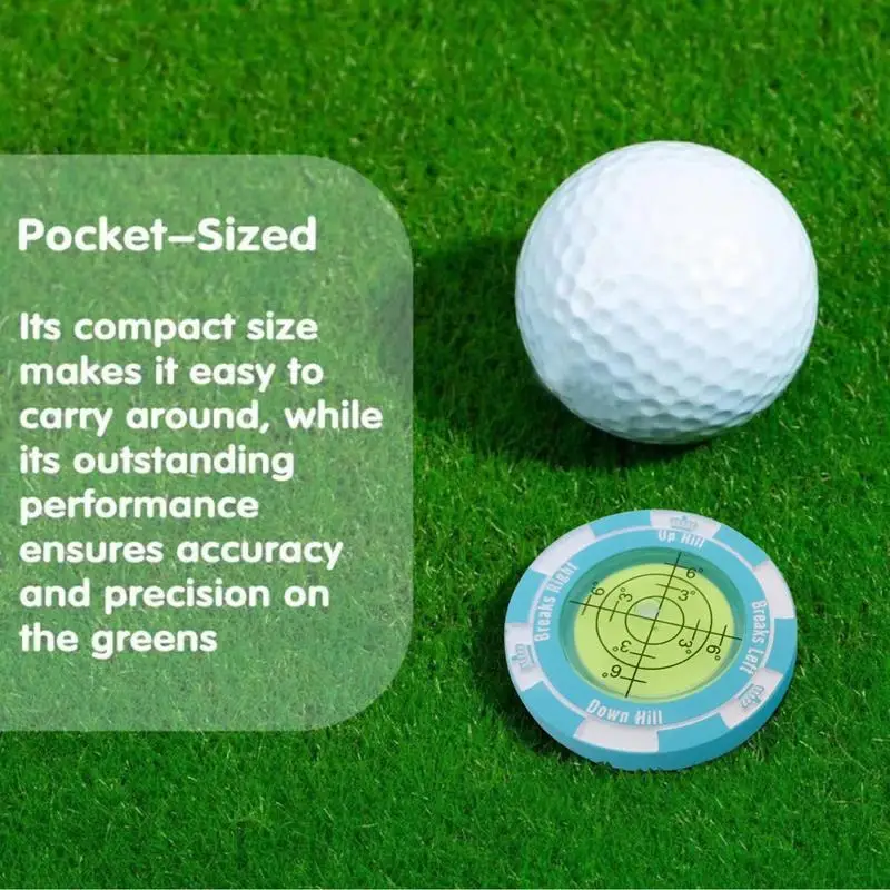 Sure Putt Golf Green Reader Sensitive Clear Scale Zinc Alloy Golf Green Reader Precise Reading ...