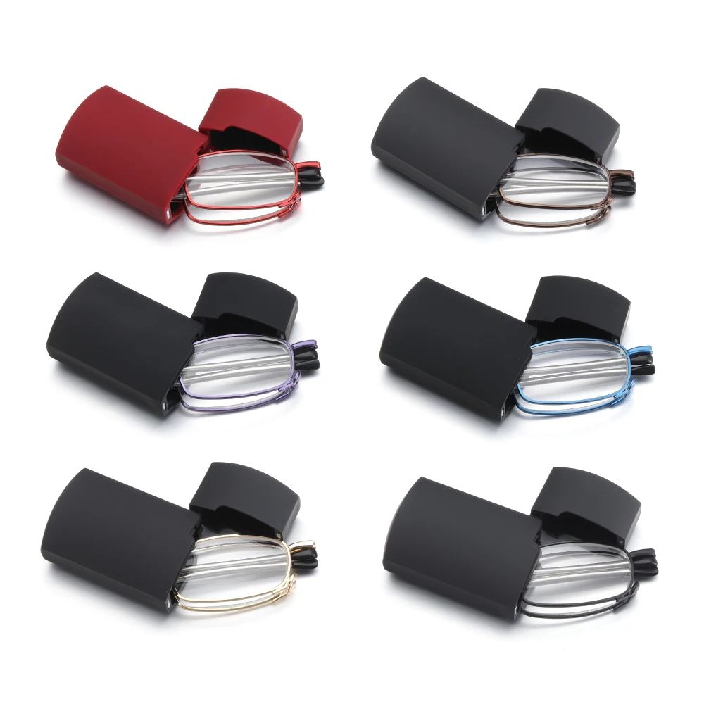 Portable-Folding-Reading-Glasses-for-Men-Women-Telescopic-Legs-Rotation ...