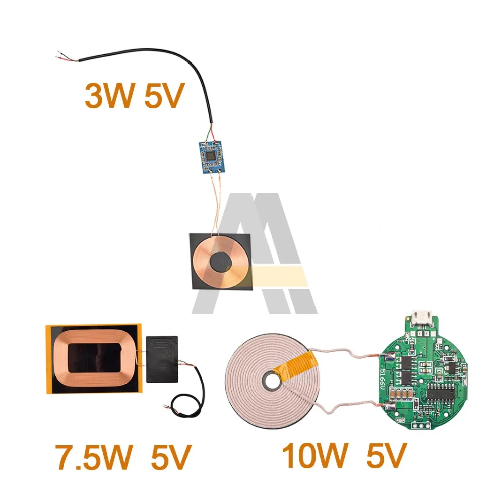 3W-7-5W-10W-15W-Wireless-Charging-Receiver-Board-with-coil-Micro-USB ...