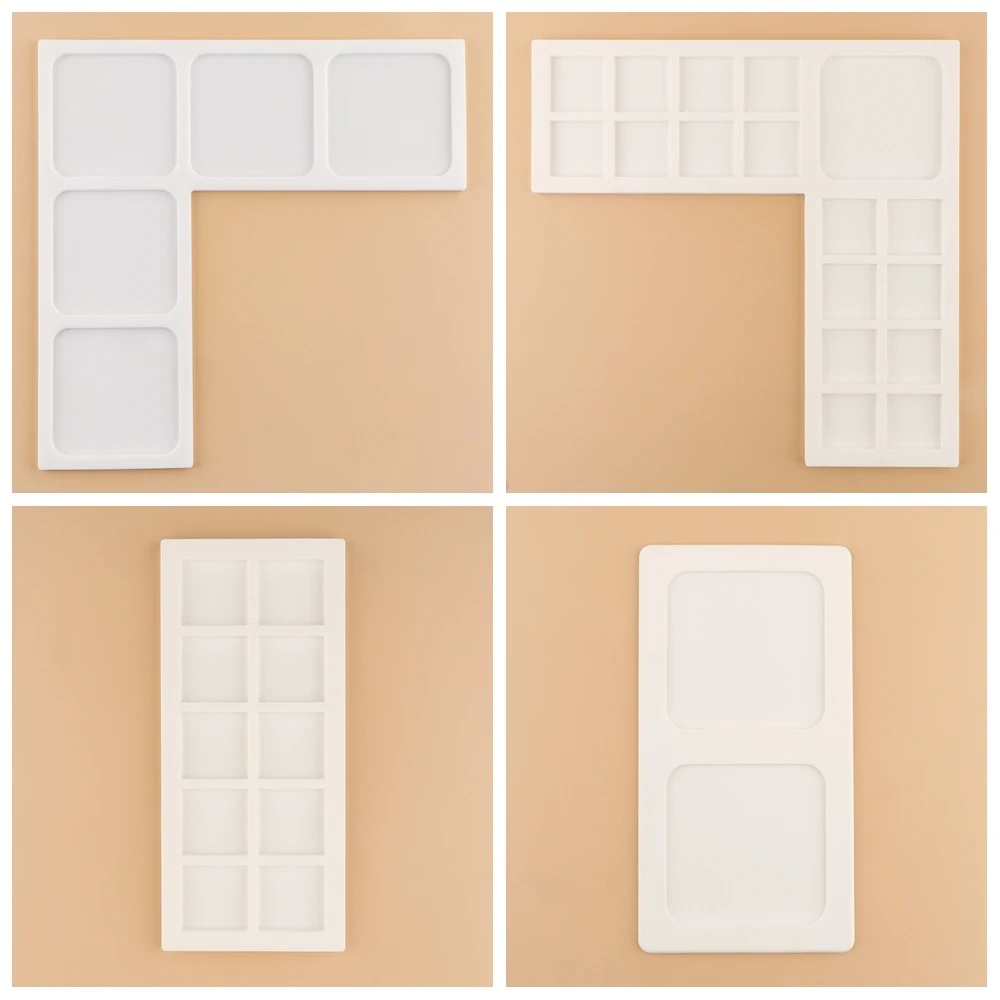 L-Shape-Rectangle-Square-Non-Slip-Silicone-Corner-Ink-Pad-Holder-To ...