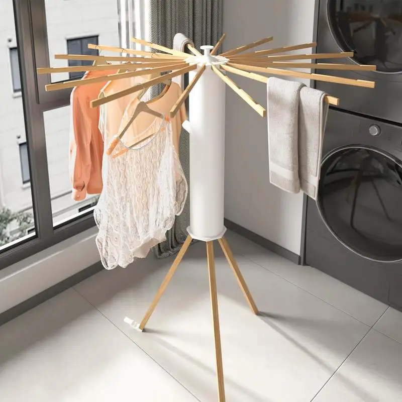 Standing-Clothes-Hanger-Laundry-Drying-Rack-Balcony-Indoor-Installation ...