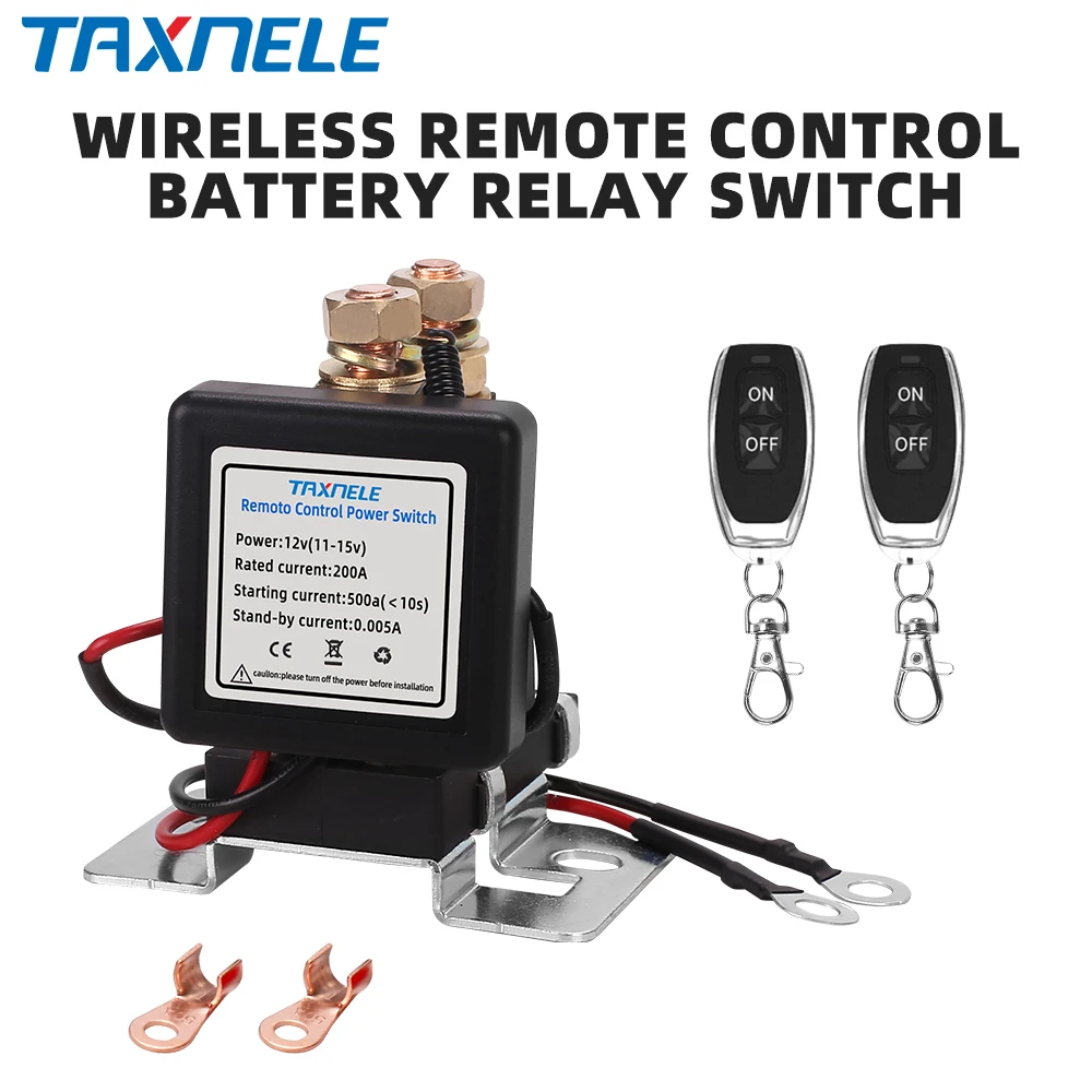 Universal-Battery-Switch-Relay-Wireless-Remote-Control-Disconnect-Cut ...