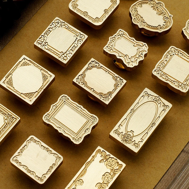 Retro-French-Photo-Frame-Wax-Seal-Stamp-DIY-3D-Relief-Original-Seal ...
