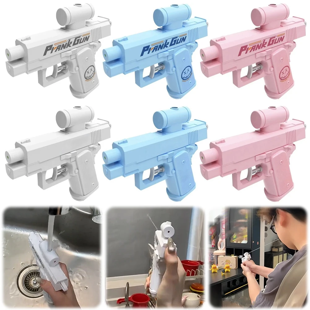 Prank Two-Way Water Gun Reusable Mini Prank Squirt Gun Multi-Purpose ...