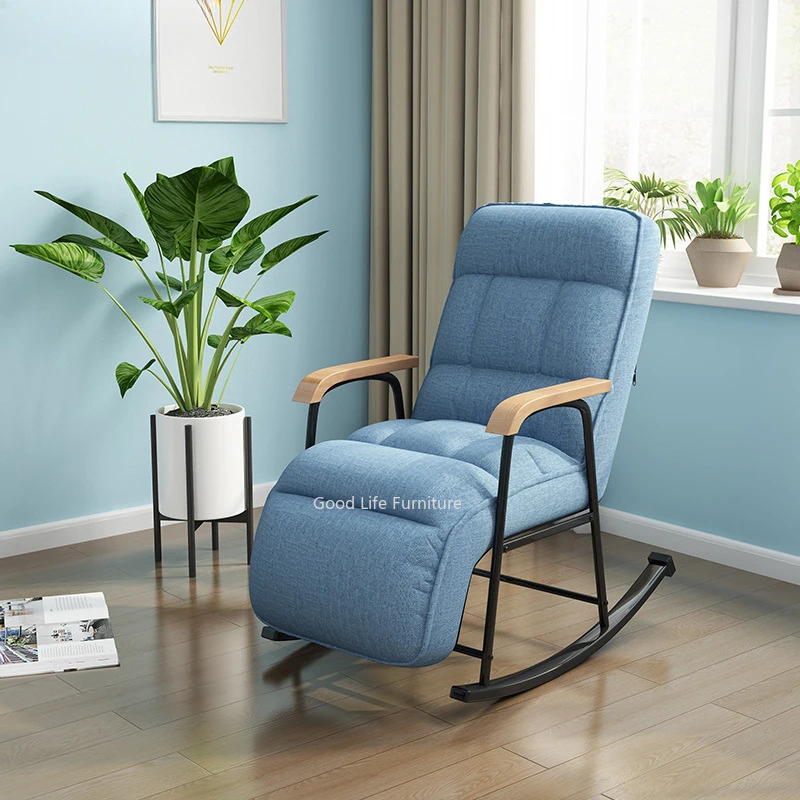 Nordic-Cloth-Rocking-Chair-Home-Lounger-Adult-Lazy-Lunch-Sofa-Rocking ...