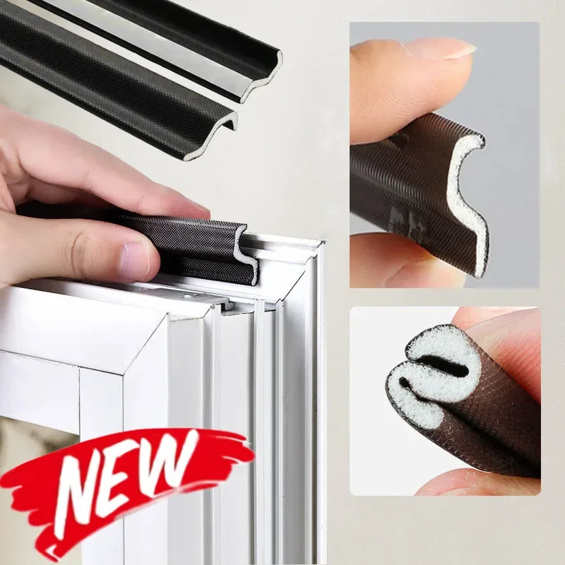 12M-Door-Window-Weather-Seal-Strip-Acoustic-Foam-Wall-Insulation-Tape ...