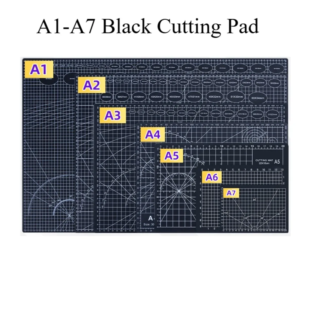 耐久性のある A2/A3/A4/A5 多機能カッティングマット Diy 手芸アート彫刻ボード紙彫刻パッド高弾性靱性 - AliExpress 21