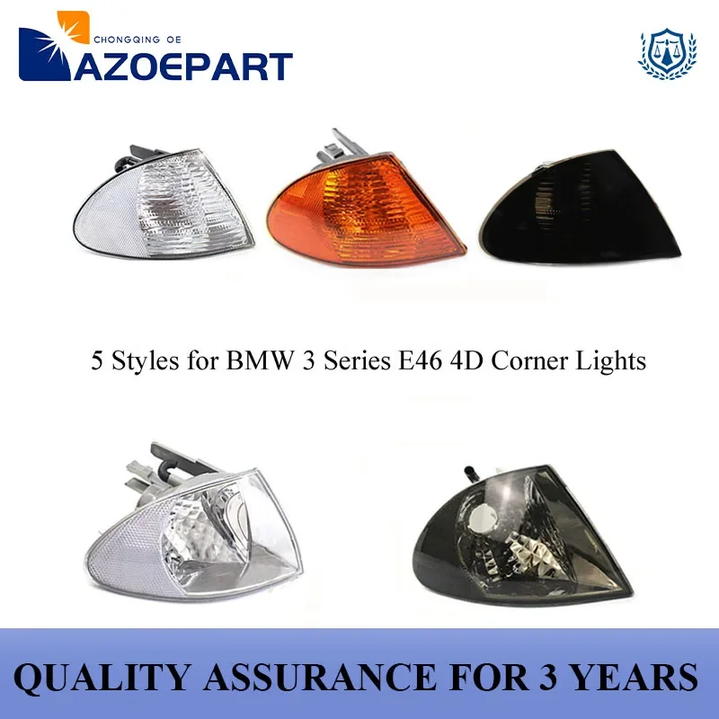 Turn-Signal-Indicator-Corner-Light-for-BMW-3-Series-E46-4D-1998-1999 ...