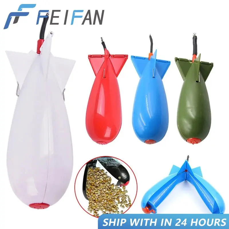 Carp-Fishing-Large-Rockets-Bomb-Fishing-Tackle-Feeders-Pellet-Rocket ...