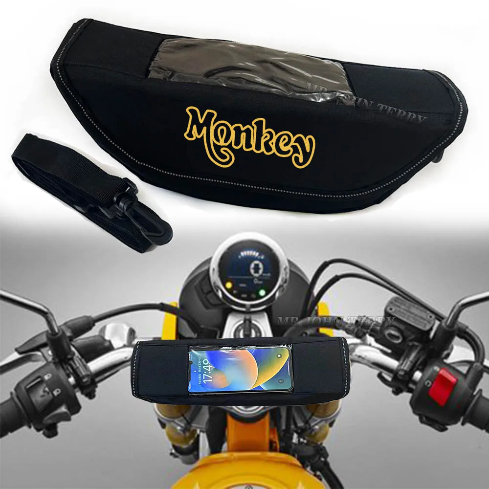 For-Honda-Monkey-125-monkey-125zStorage-Handlebar-bag-Travel-Tool-Bag ...