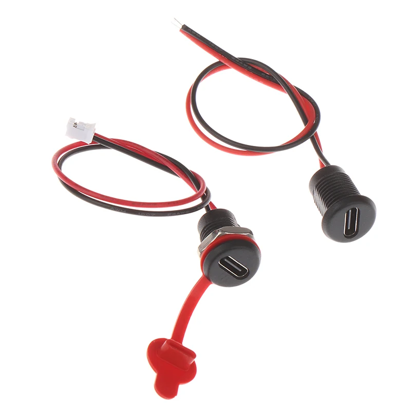 1pc-2Pin-High-Current-Charging-Socket-With-PH2-0-Nut-Snap-Lock-Plate ...