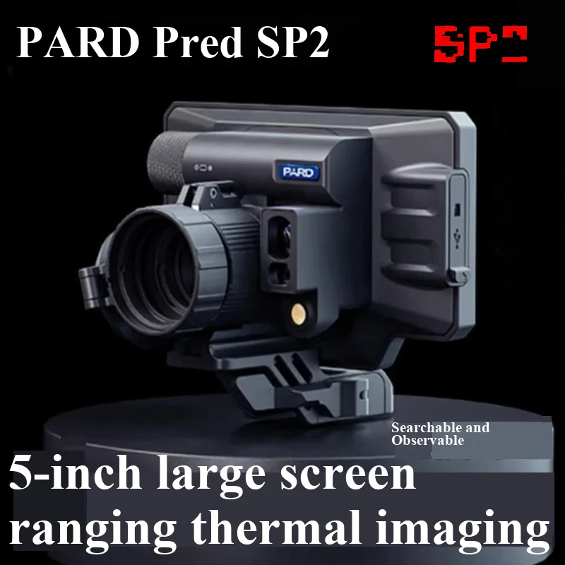 PARD variando cámara termográfica PRAED SP2 buscador de pantalla grande ...
