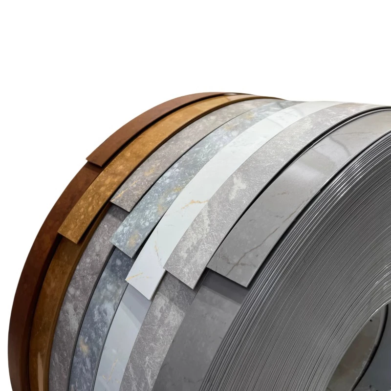 PVC Edge Banding, 23mm 55mm Wide, 10M for Fireproof Board, Stone Marble ...