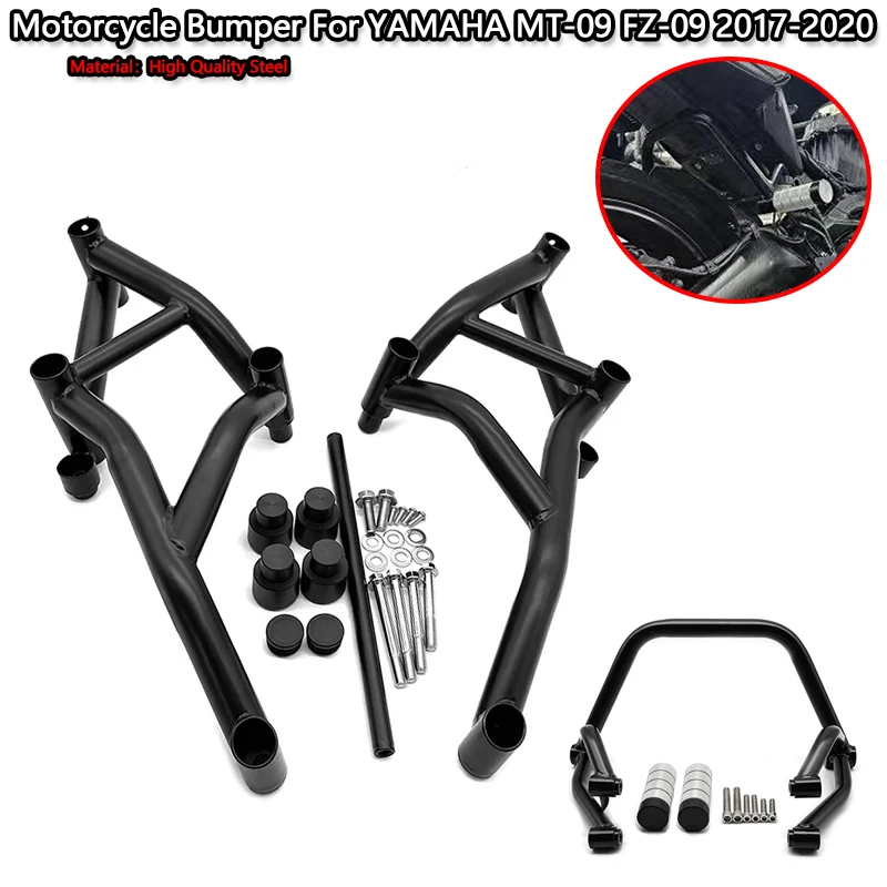For YAMAHA MT-09 FZ-09 2017 2018 2019 2020 MT09 FZ09 Motorcycle Engine ...