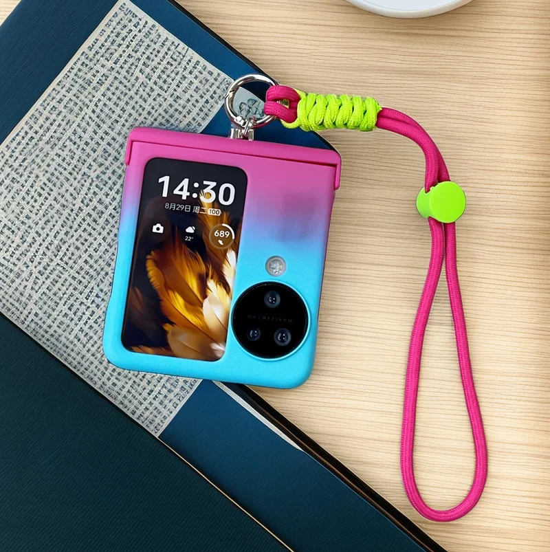 Ins-Luxury-Korean-Gradient-Rose-Knot-Portable-Rope-Phone-Case-for-OPPO ...