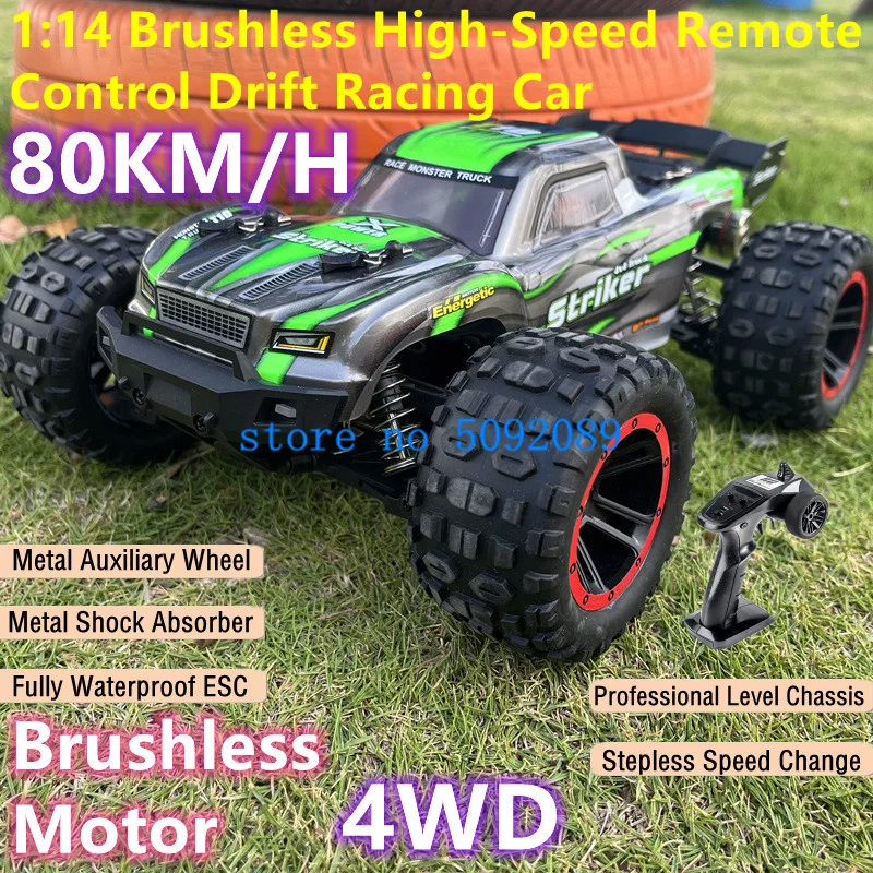 1-14-Brushless-High-Speed-Off-Road-Remote-Control-Drift-Racing-Car-80KM ...