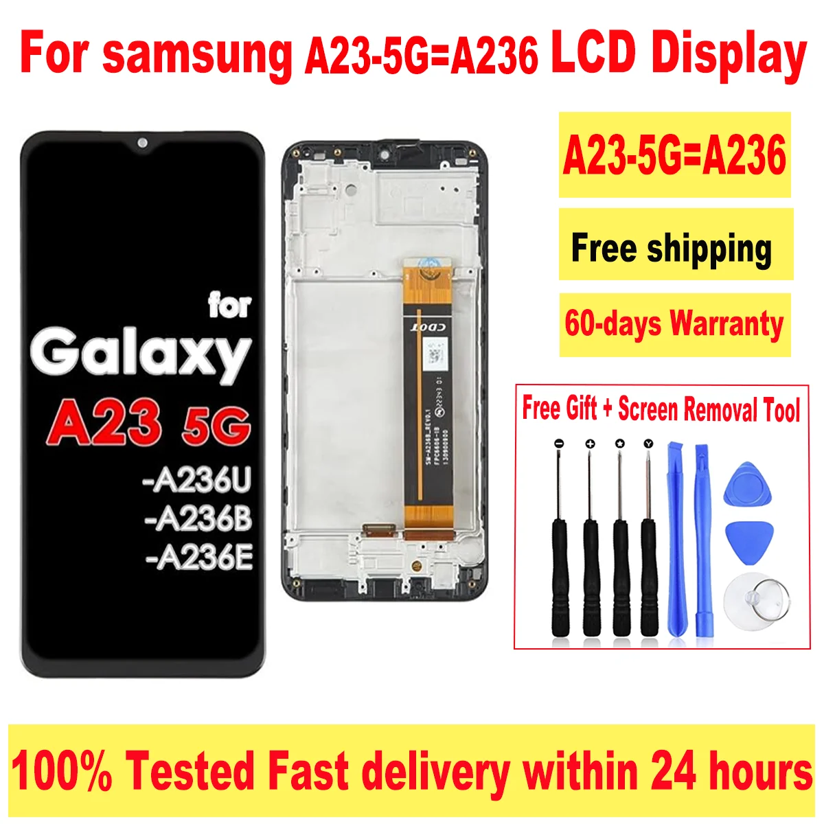 6-6-Inch-LCD-Screens-For-Samsung-Galaxy-A23-5G-A236-LCD-Display-Touch ...