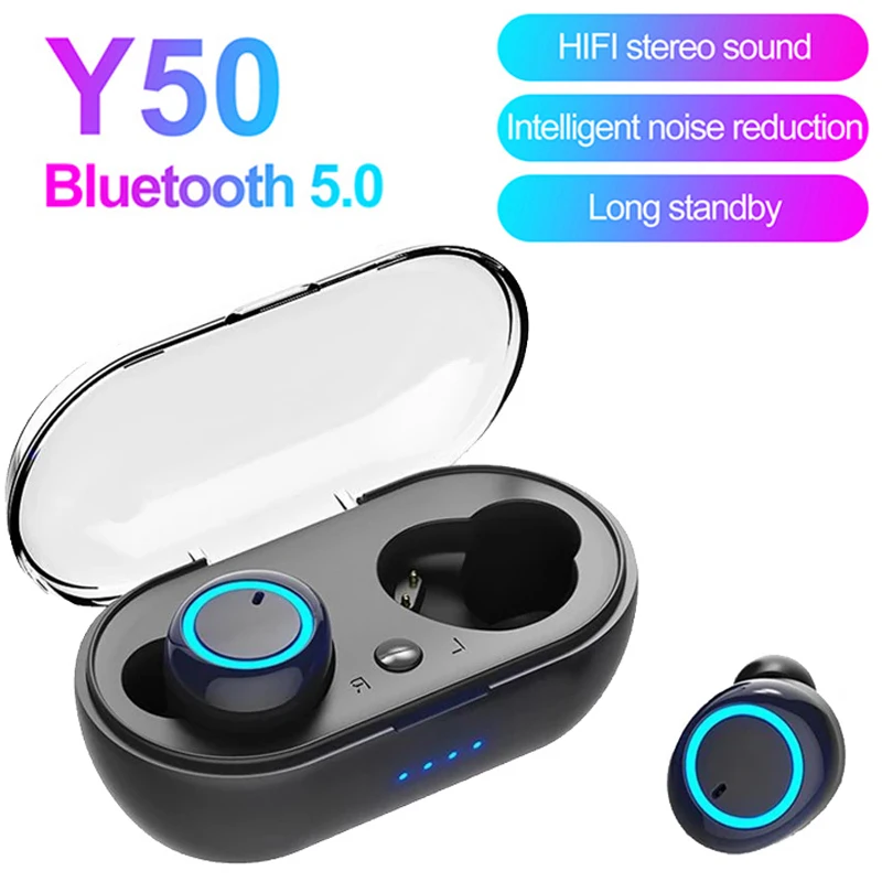 Y50-TWS-Bluetooth-5-0-Headphones-Wireless-Earphones-HIFI-Stereo-Headset ...