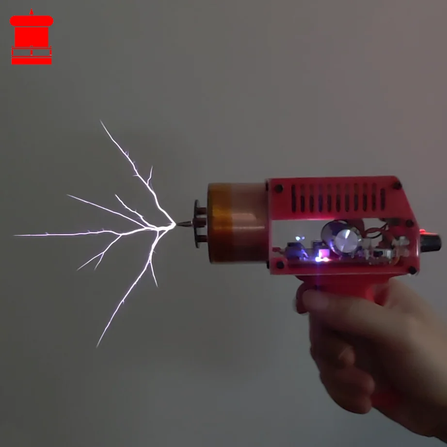 New Mini Handheld Tesla Coil Rechargeable Dual Gear SSTC Solid-state ...
