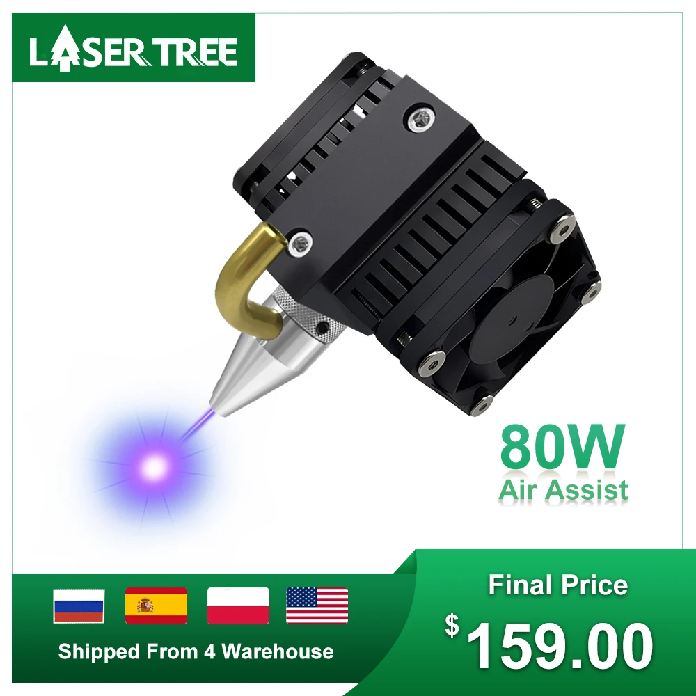 Air Assist Laser Module | 80w Laser Engraver | Laser Cutting Head ...