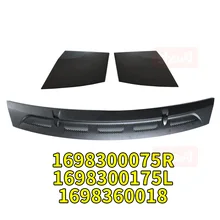 メルセデスベンツ用の黒いプラスチック製保護カバー,水ボード用のアクセサリー,1698300075r 1698300175l,1698360018