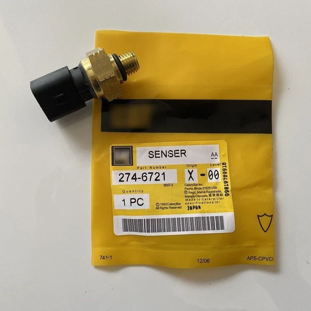 274-6720,274-6721 Oil Pressure Sensor Excavator For Caterpillar CAT ...