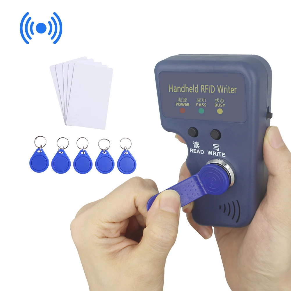125kHz TM Copier RFID Card Reader Copier Duplicator Key Writer Cloner ...