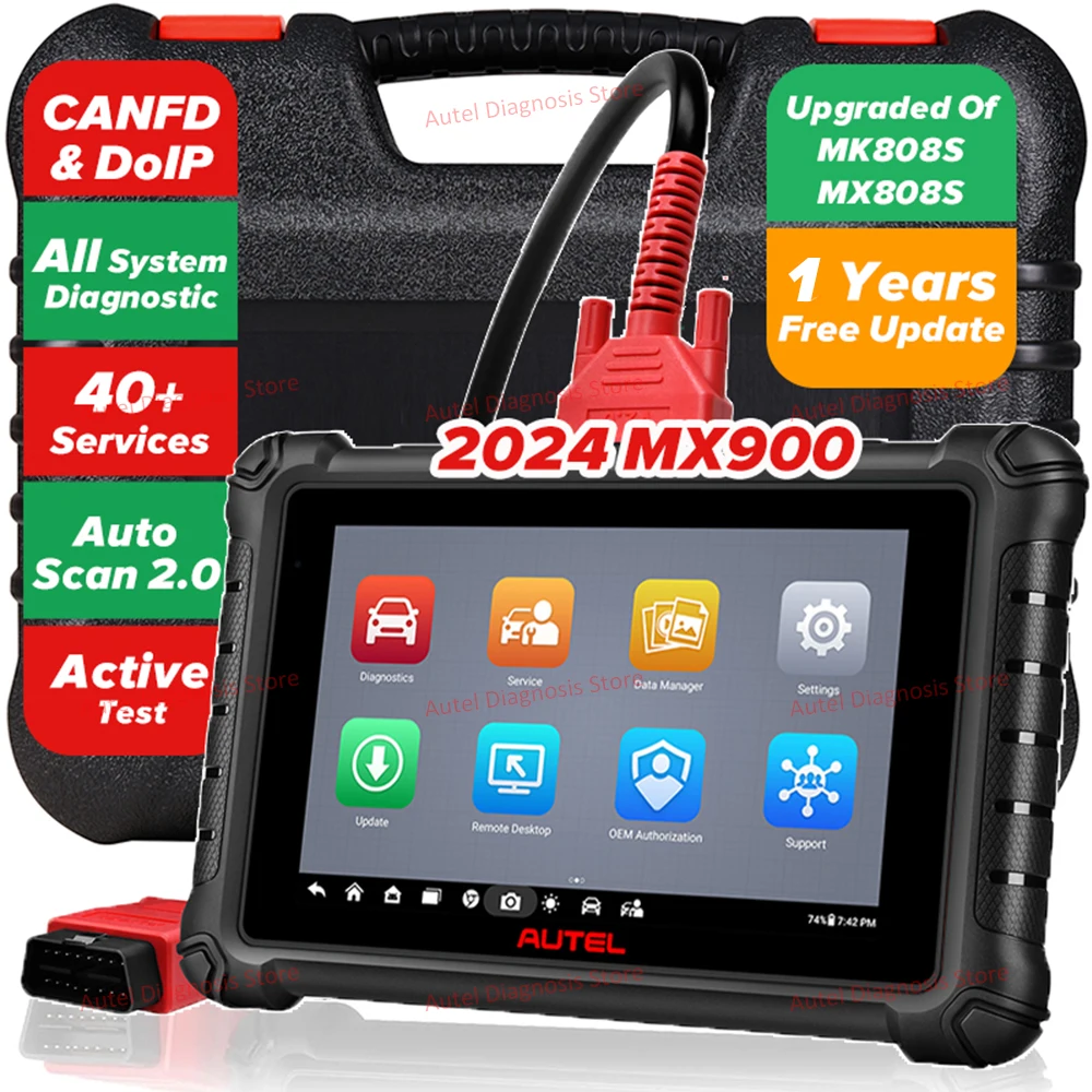 Autel-MaxiCheck-MX900-Car-Diagnostic-Tools-Automotive-scanner-Pre-Post ...