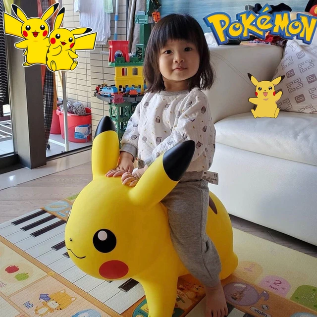 Happy Pikachu Jumping