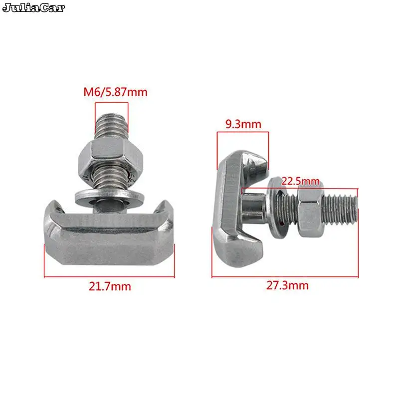 T-Bolts Stainless Steel Battery Terminal Connectors Cable Screw Battery ...